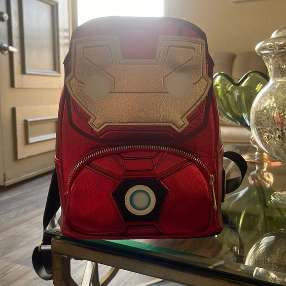 Bags | Iron Man Loungefly Disney Backpack | Poshmark